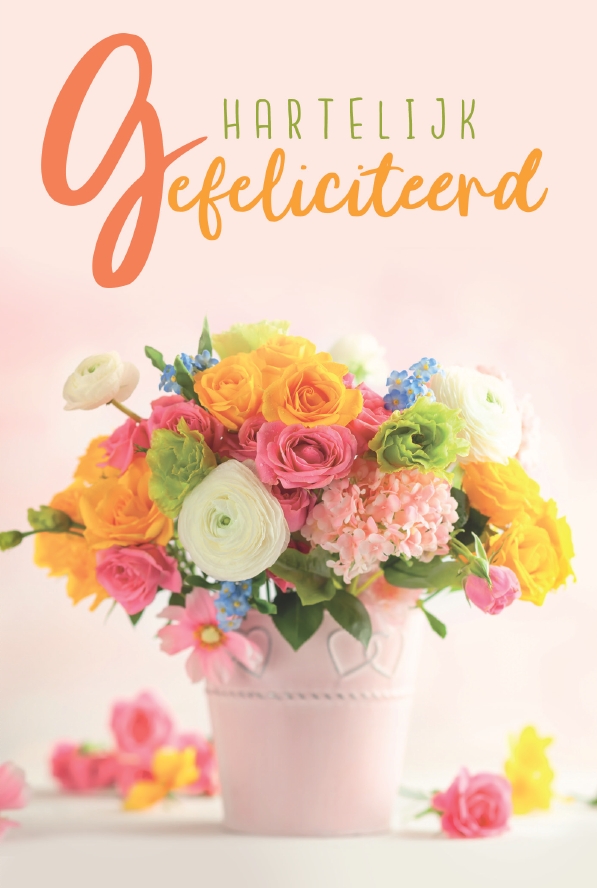 Gefeliciteerd - Gefeliciteerd - Baaij Light Cards Webshop
