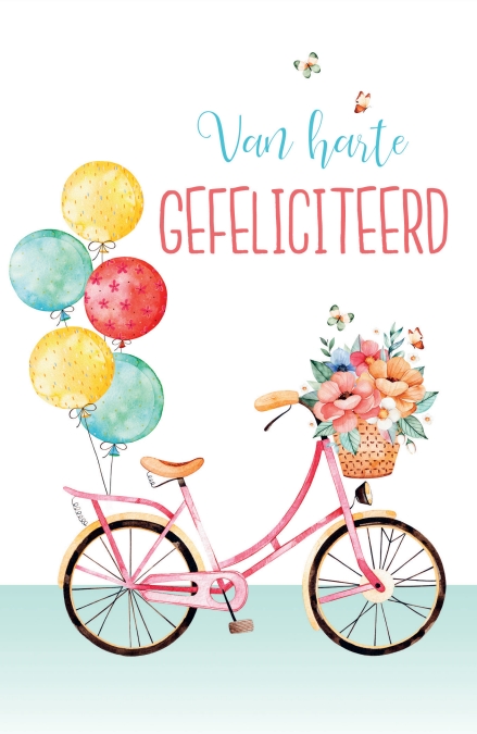 Gefeliciteerd - Gefeliciteerd - Baaij Light Cards Webshop
